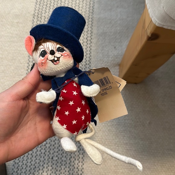 Annalee | Toys | Nwt Vintage 96s Star Spangled Mouse Annalee Dolls ...